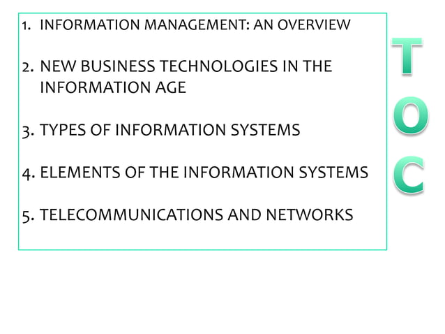 Chap 17 managing information systems and communication technology | PPTX | Computer Networking ...