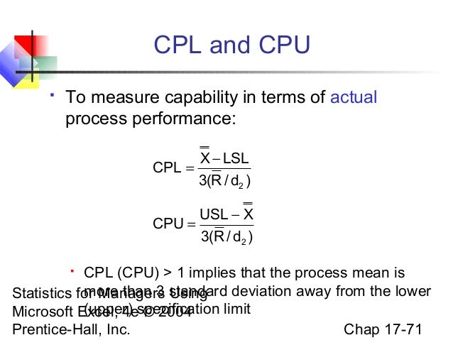 Chap17 statistical applications on management
