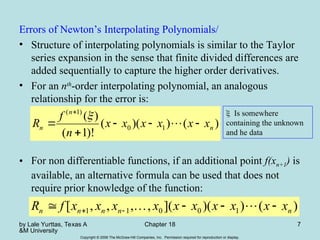 Chap_18.ppt on interpolation basics undersatanding | PPT