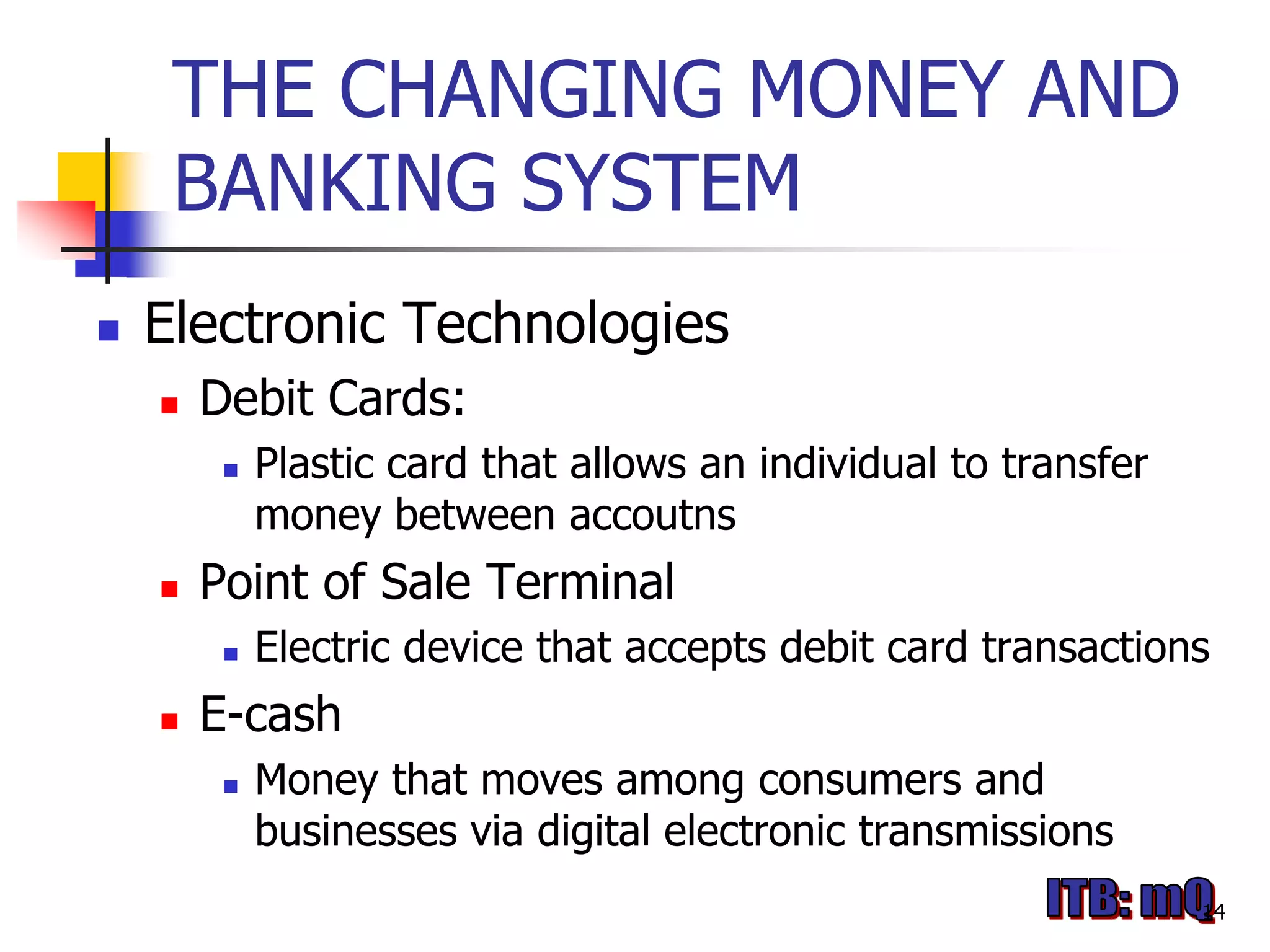 Chap 19 understanding money and banking | PPT