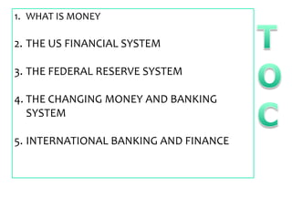 Chap 19 understanding money and banking | PPT