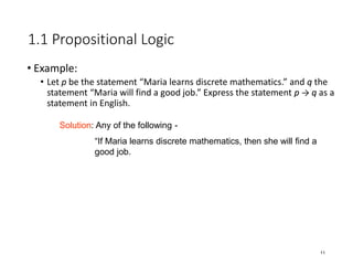 Discrete mathematics Chapter1 presentation.ppt