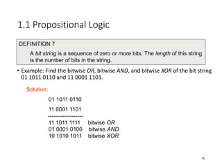 Discrete mathematics Chapter1 presentation.ppt