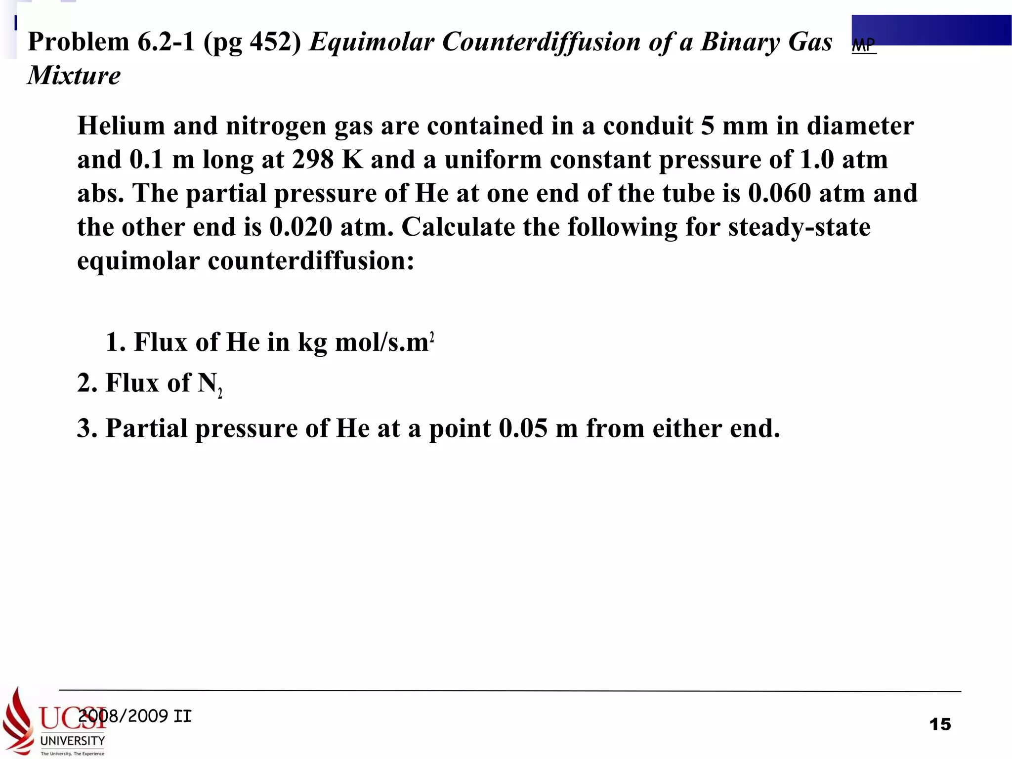Chap 1(a) molecular-diffusion_in_gas(2) | PPT