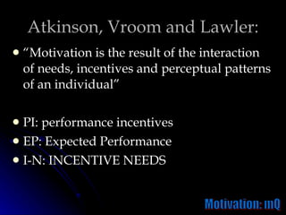 Chap 1 An Introduction To Motivation | PPT