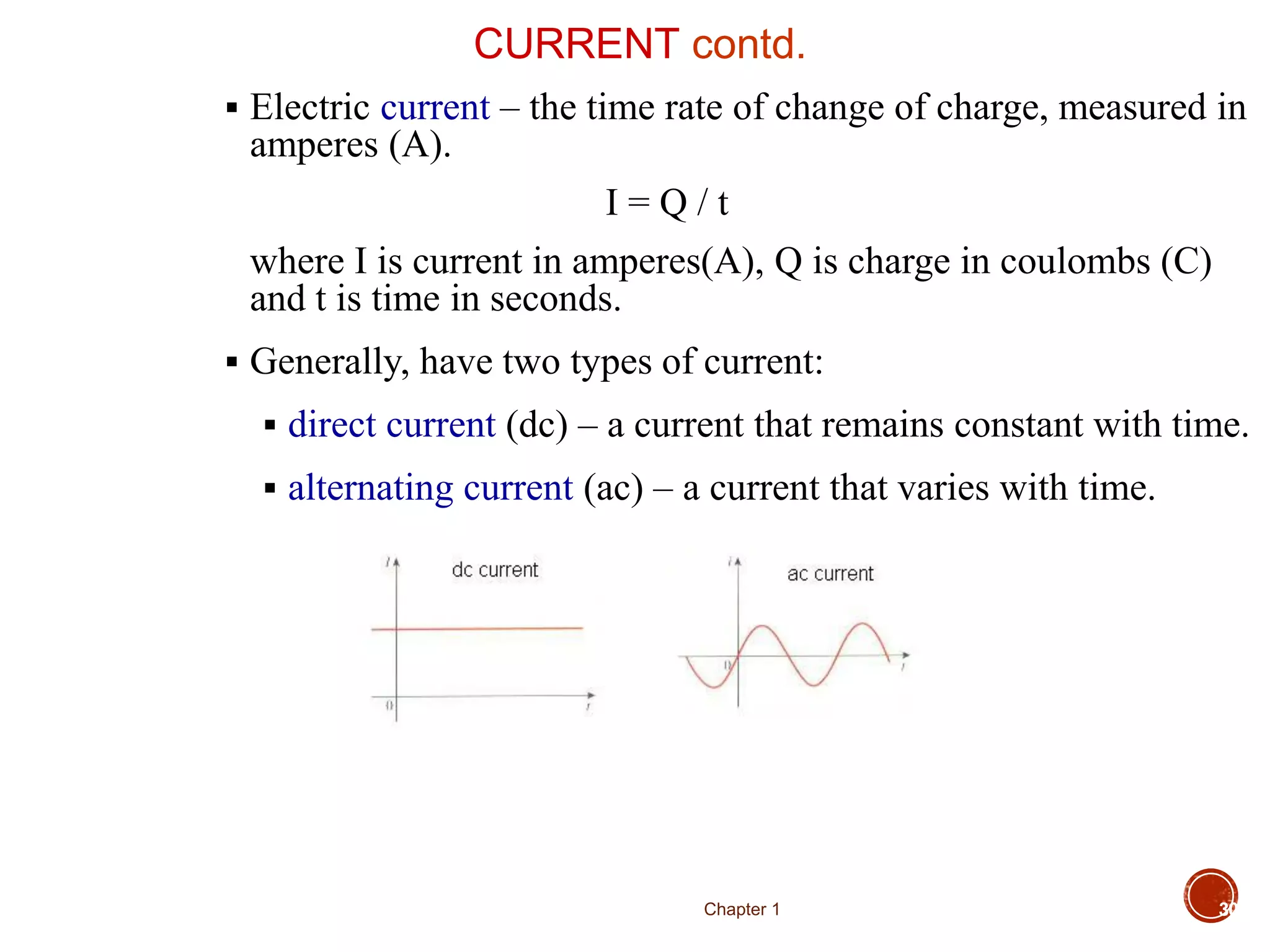 Chapter 1: Introduction to Principles of Electric and Electronics | PDF