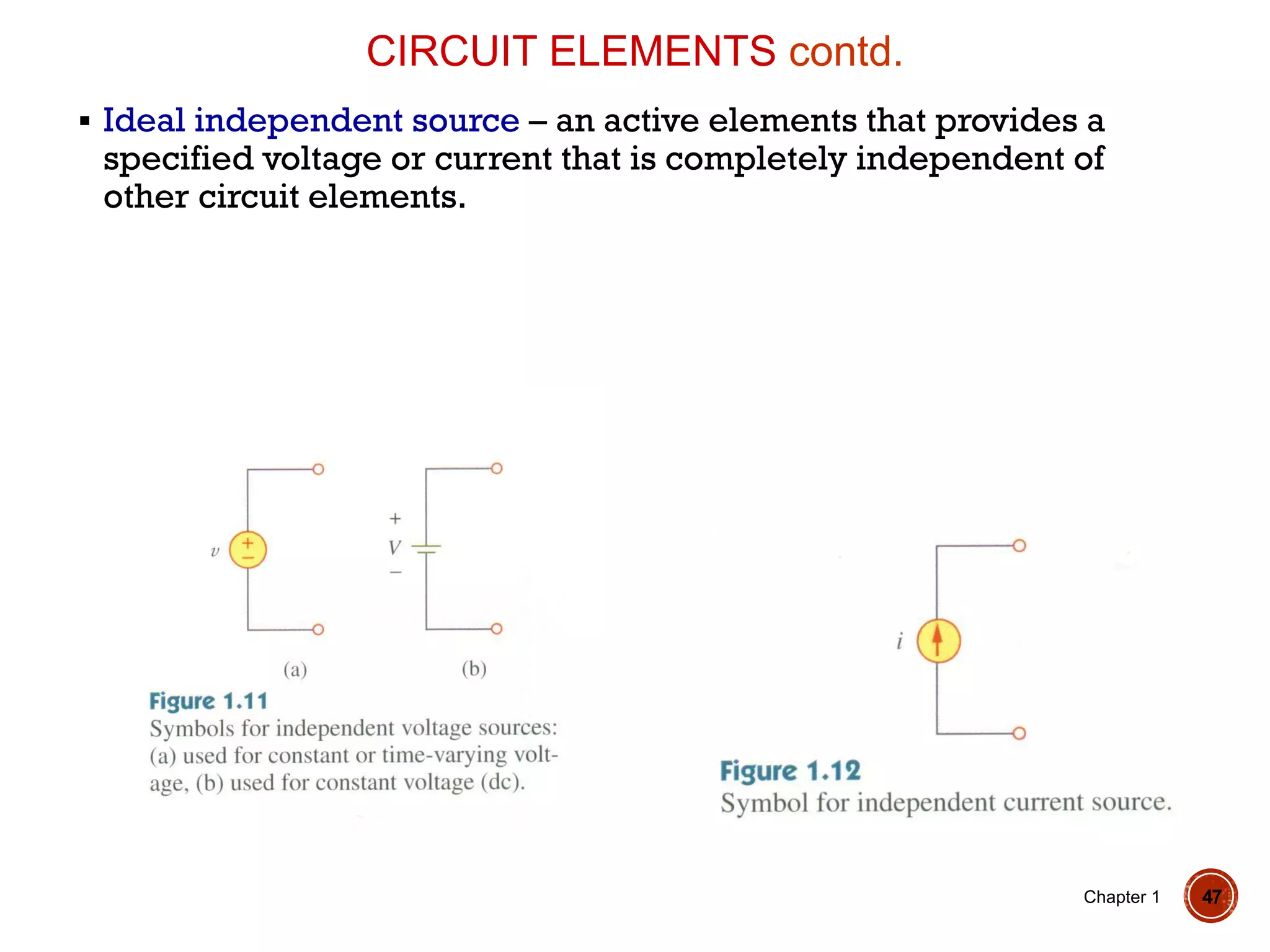 Chapter 1: Introduction to Principles of Electric and Electronics | PDF