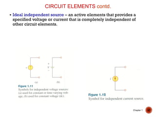 Chapter 1: Introduction to Principles of Electric and Electronics | PDF