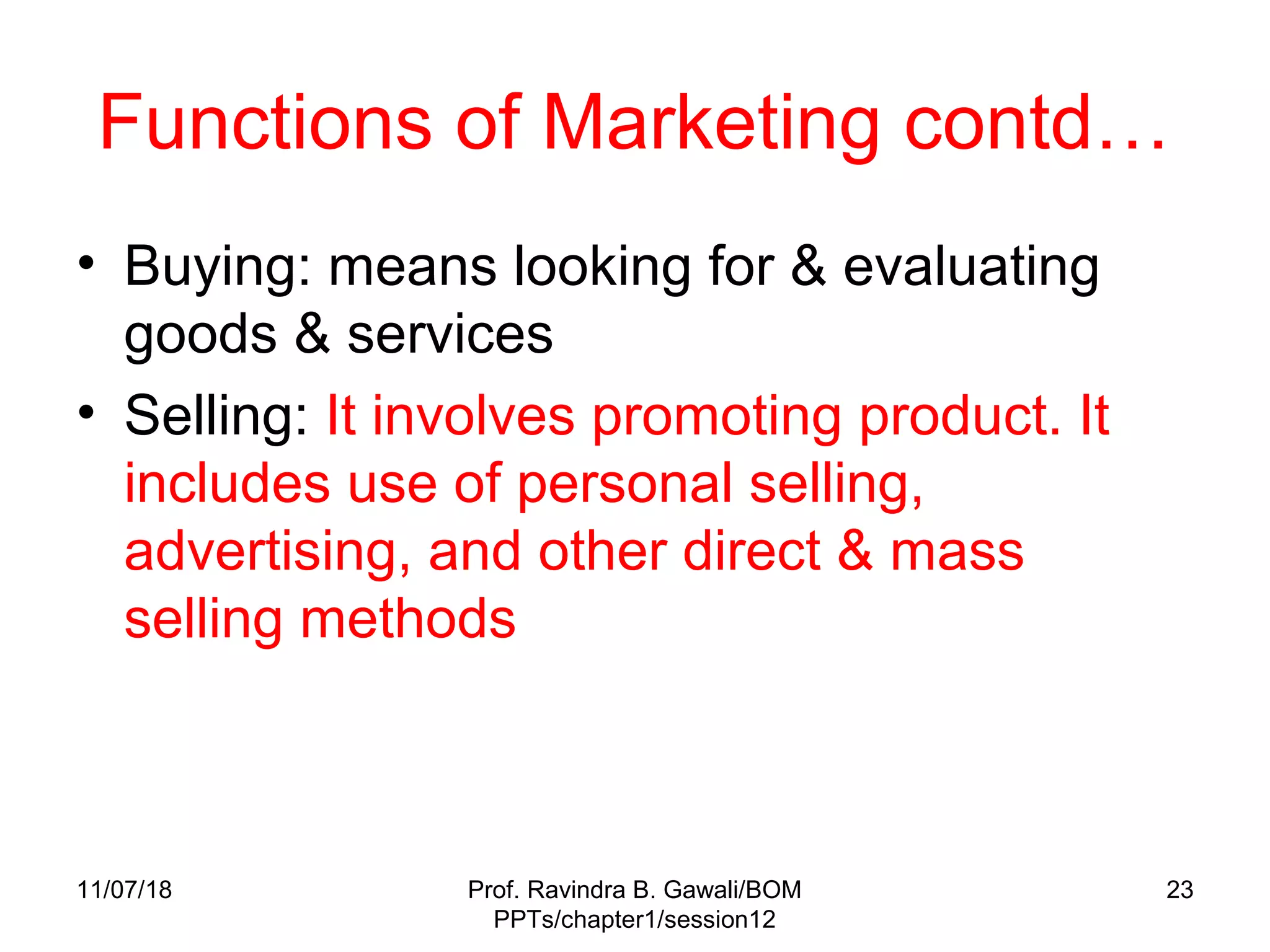 basic of marketing | PPT