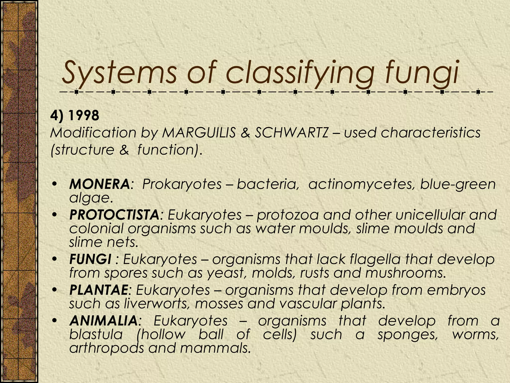 Chap 1 classification of fungi | PPT