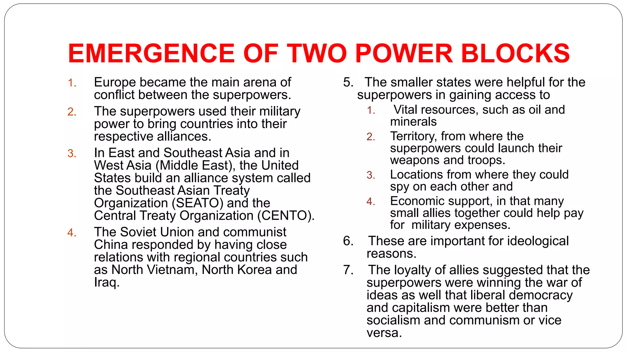 Chap 1 cold war era class 12 | PPTX