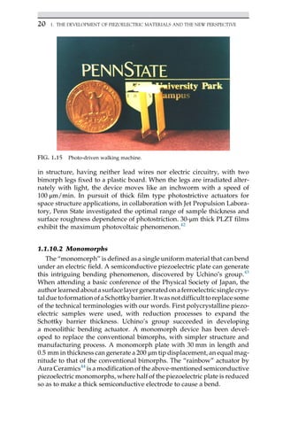 Dispositivos piezoelectricos | PDF