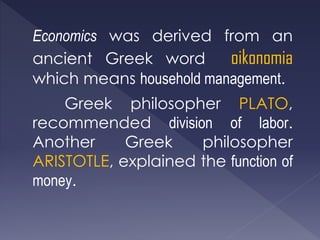 Chap1 economics & the real world | PDF