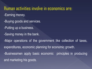 Chap1 economics & the real world | PDF