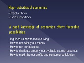 Chap1 economics & the real world | PDF