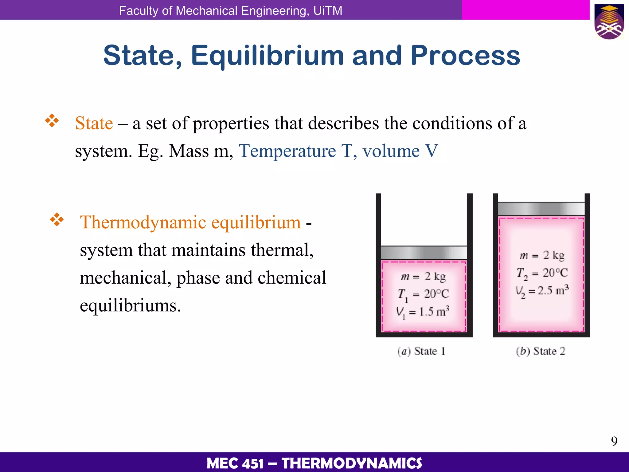 Thermodynamic Chapter 1 Fundamental Concepts | PPT