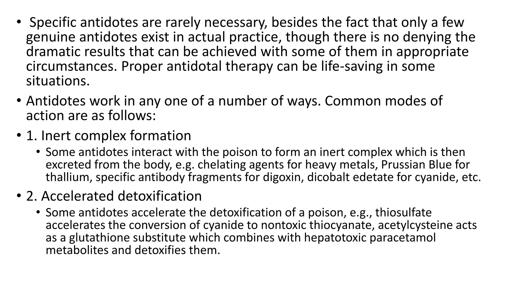Chap 1 General principles involved in the management of poisoning | PPTX