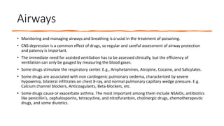 Chap 1 General principles involved in the management of poisoning | PPTX
