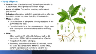 Chap 1 General principles involved in the management of poisoning | PPTX
