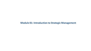 Chap1 Introduction to Strategic Management | PPT