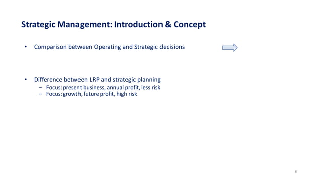 Chap1 Introduction to Strategic Management | PPT