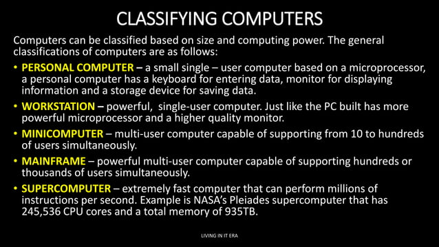 Chap1 introducing today's technologies | PPTX | Internet | Computing