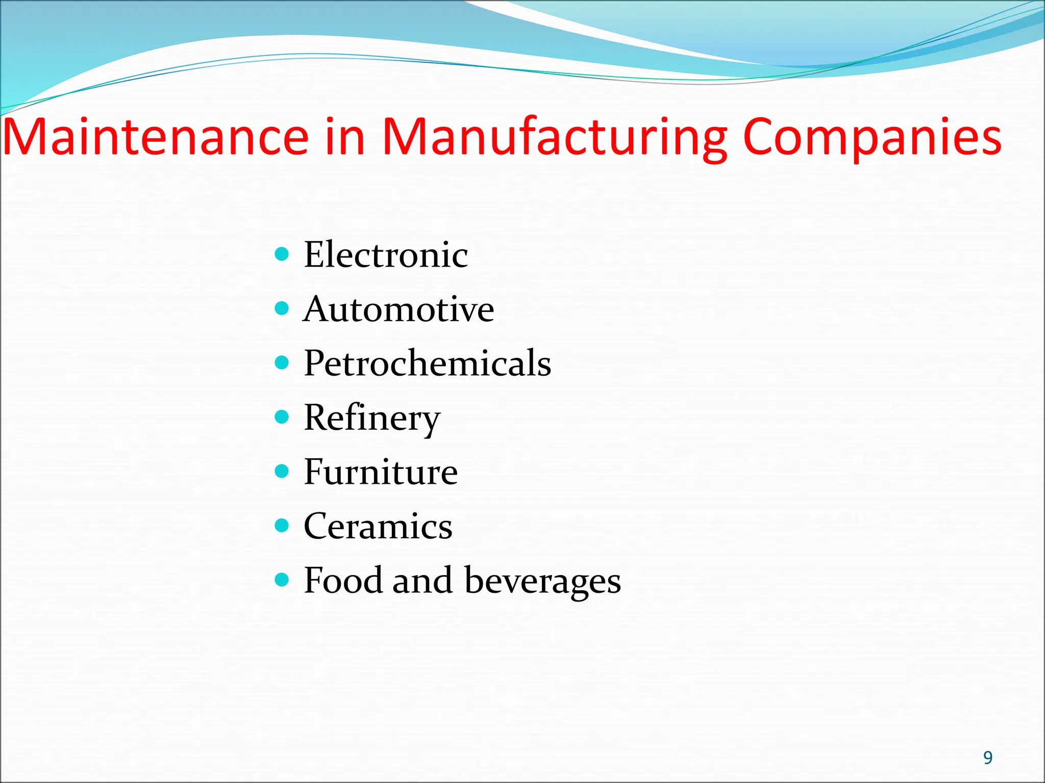 Chap 1 (Introduction to maintenance final.ppt