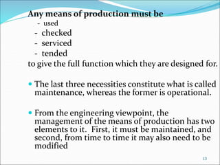 Chap 1 (Introduction to maintenance final.ppt