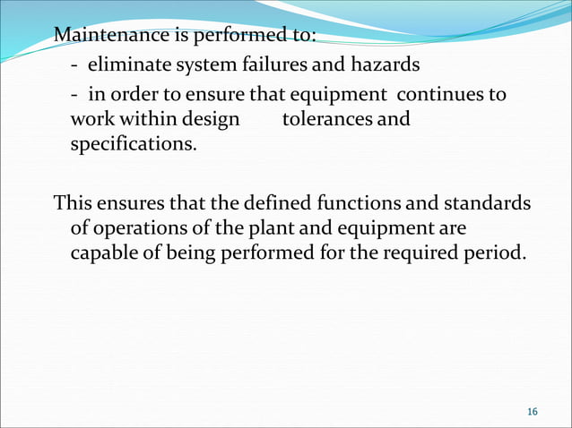 Chap 1 (Introduction to maintenance final.ppt