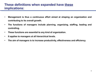 Chap 1 introduction to management | PPT