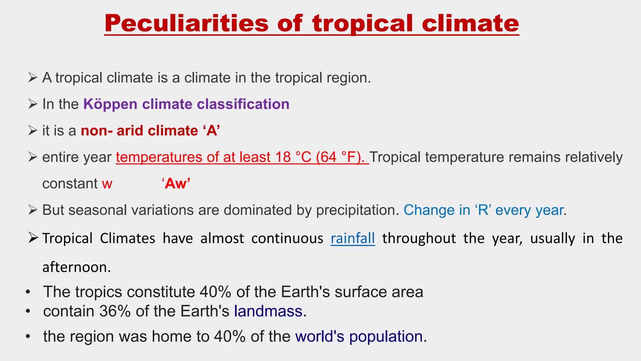 Introduction to Tropical Geomorphology | PPTX