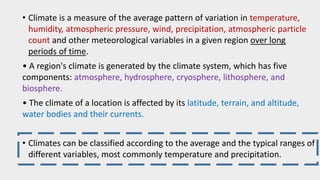 Introduction to Tropical Geomorphology | PPTX