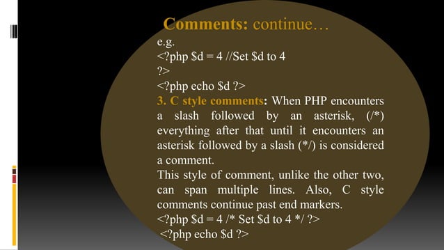 Chap1introppt1php basic | PPT