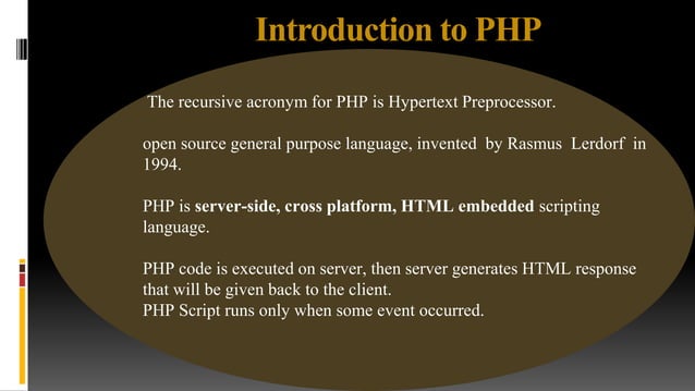 Chap1introppt1php basic | PPT