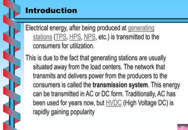 CHAP 1, Lecture 1-A Fundamental's of Power System.ppt | Power and ...