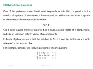 Chap1 Matrix and Linear Algerbra.s,jspptx | PPT