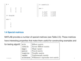 Chap1 Matrix and Linear Algerbra.s,jspptx | PPT