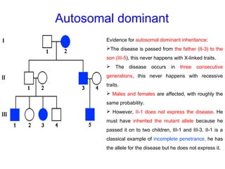 Modes of inheritance | PPT