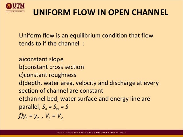 Chap1 open channel flow