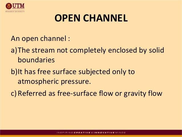 Chap1 open channel flow