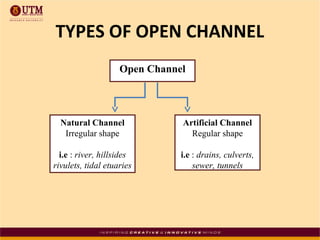 Chap1 open channel flow | PPT | Physics | Science