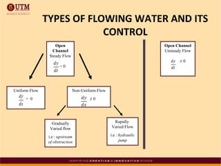 Chap1 open channel flow | PPT | Physics | Science