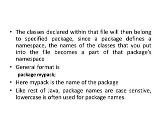 Chap1 packages | PPTX