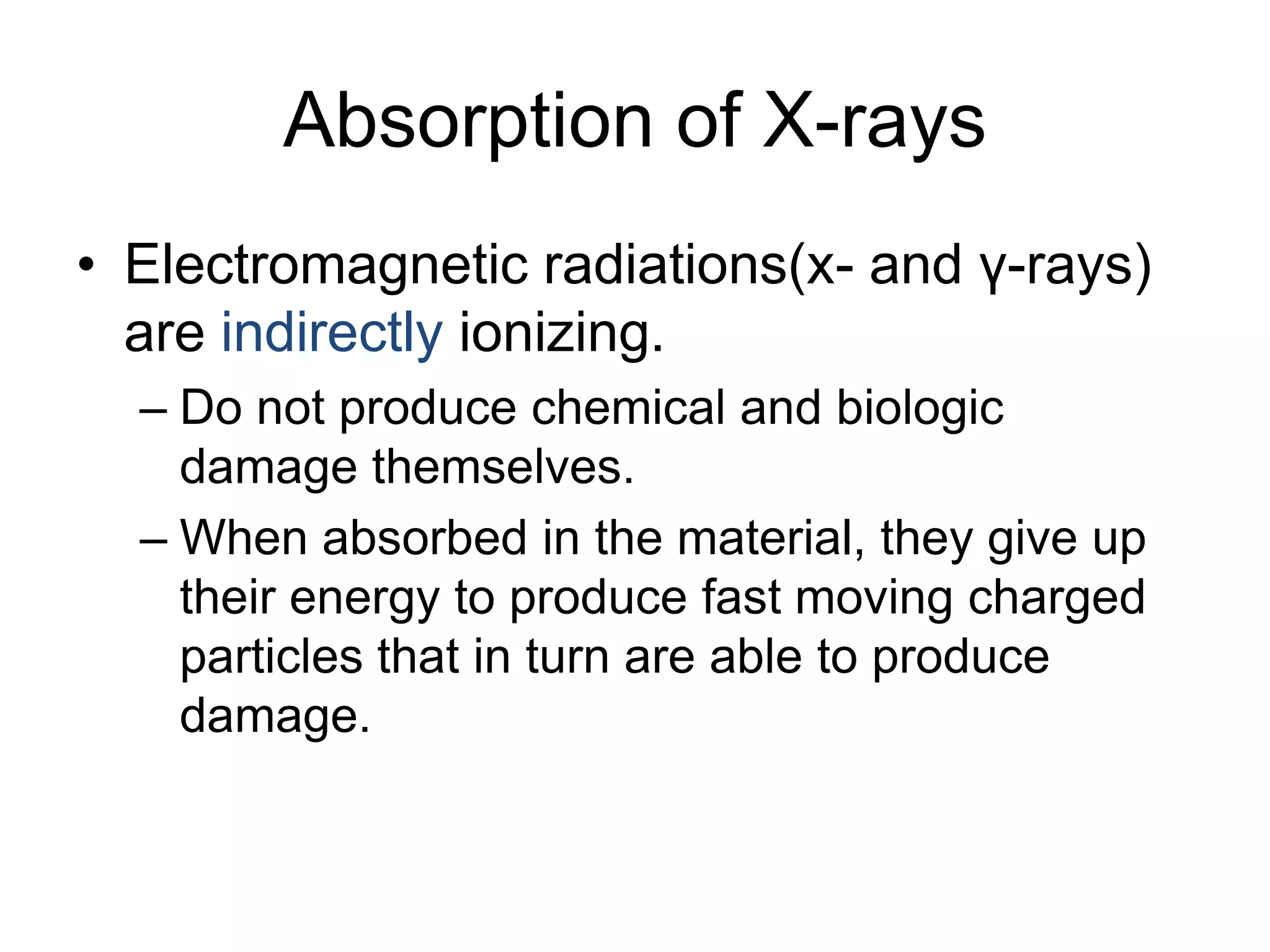 Chap1 physics and chemistry of radiation absorption | PPTX