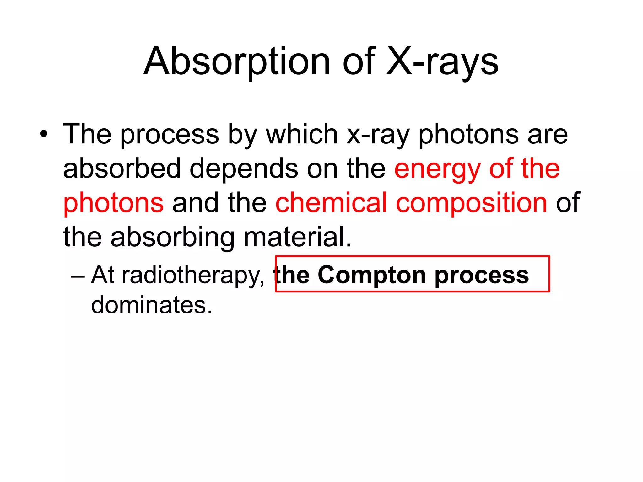Chap1 physics and chemistry of radiation absorption | PPTX