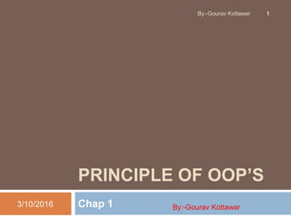 principle of oop’s in cpp | PPT