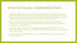 Chap 1 visual communication | PPT