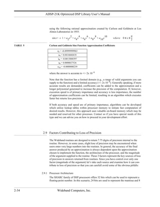 Chap2 - ADSP 21K Manual - Processor and Software Overview | PDF | Web ...