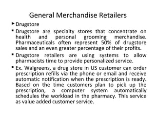 types of retailers. | PPT