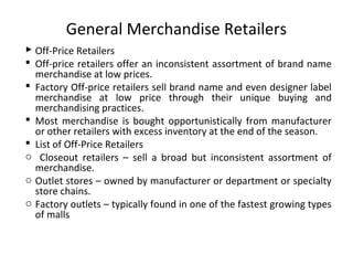 types of retailers. | PPT